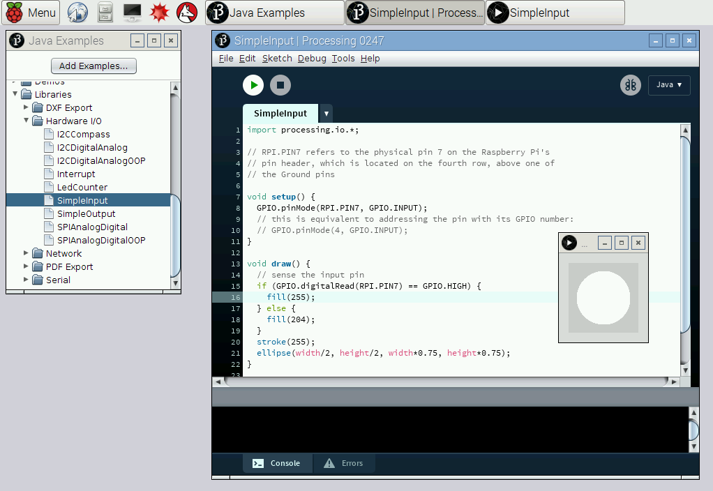 Now Available for Download: Processing - Raspberry Pi Now Available for Download: Processing - Raspberry Pi
