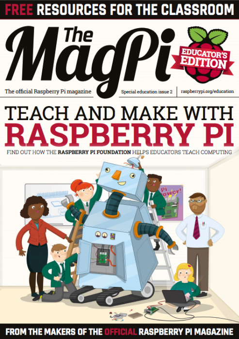 Inspiring educators with a special MagPi! - Raspberry Pi Foundation
