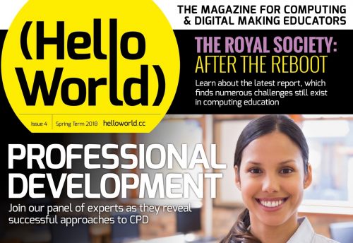 Hello World Issue 4: Professional Development - Raspberry Pi Foundation
