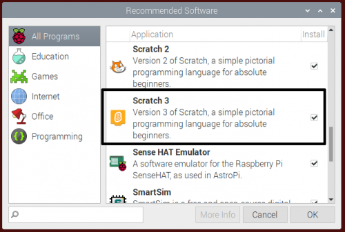 Scratch 3 Desktop For Raspberry Pi Os On Raspberry Pi Raspberry Pi 8521