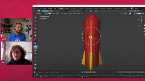 Make a 3D rocket with Blender! - Raspberry Pi Foundation