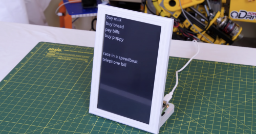 Build an e-paper to-do list with Raspberry Pi