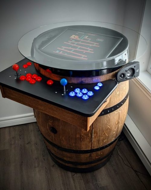 RetroPie booze barrel - Raspberry Pi