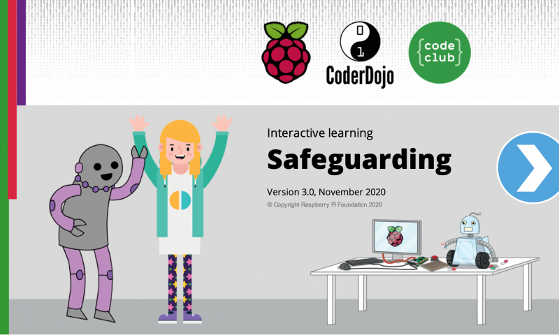 Safeguarding e-learning module - Raspberry Pi