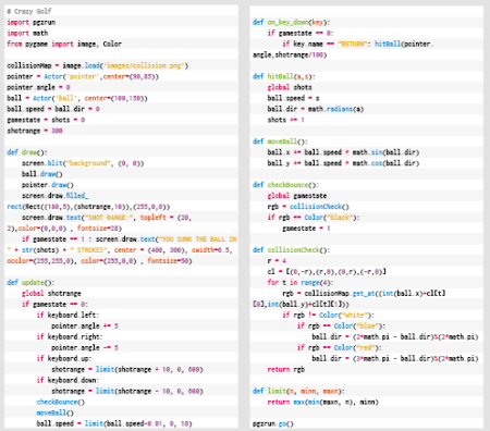 Code a Spectrum-style Crazy Golf game | Wireframe #54 | LaptrinhX / News