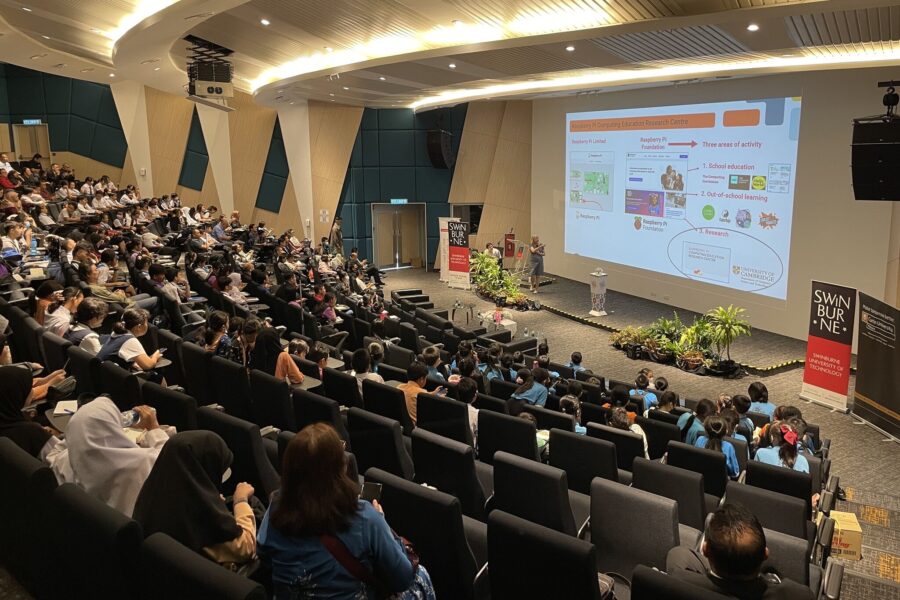 Digital making with Raspberry Pis in primary schools in Sarawak ...