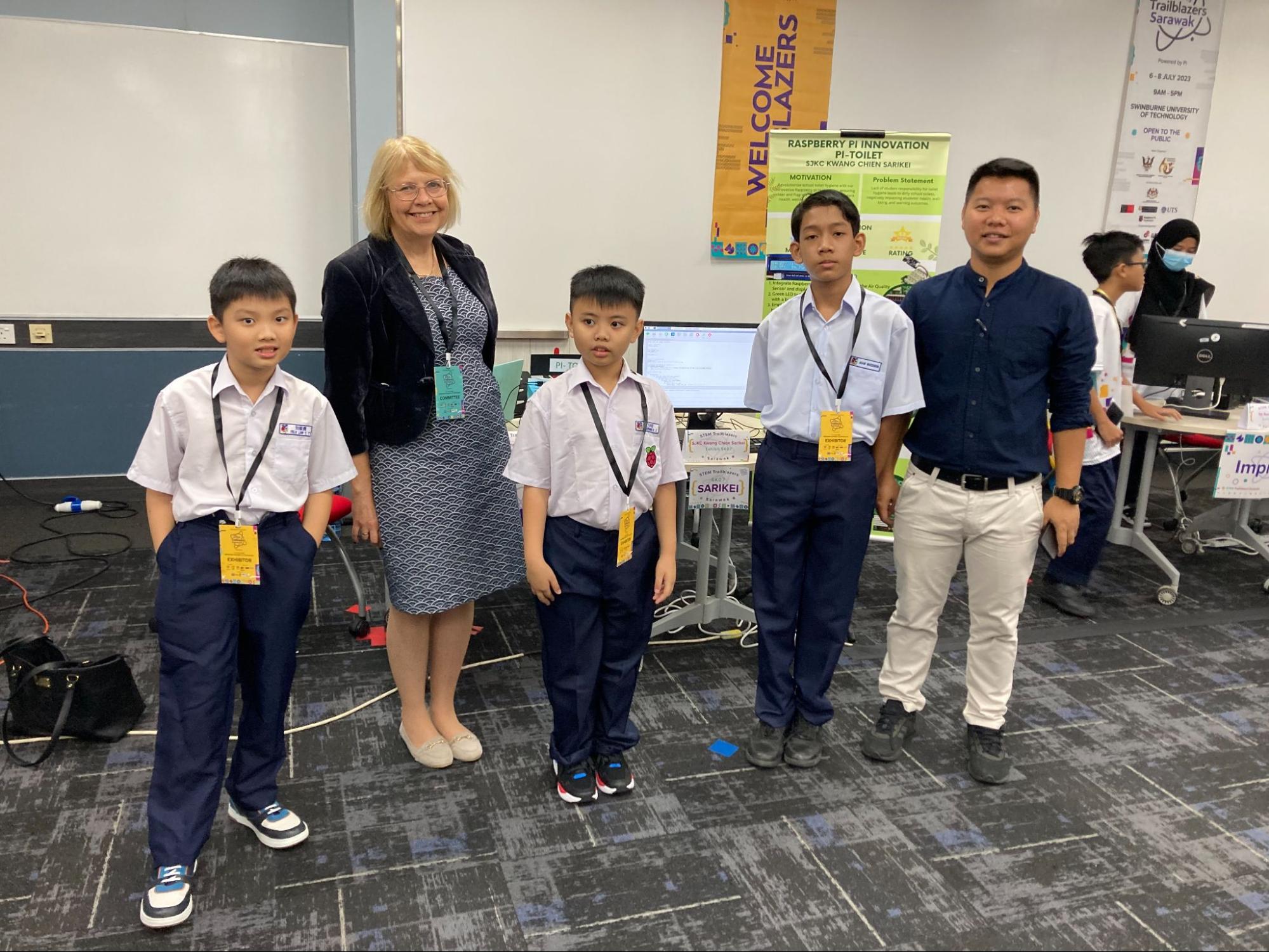 Digital making with Raspberry Pis in primary schools in Sarawak ...