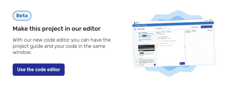 Beta Code Editor integration | Blog | Raspberry Pi Foundation