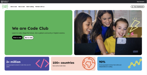Introducing the new Code Club - Raspberry Pi Foundation