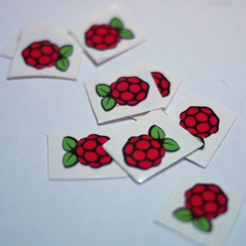 We're testing our new shop - come and buy a sticker! - Raspberry Pi