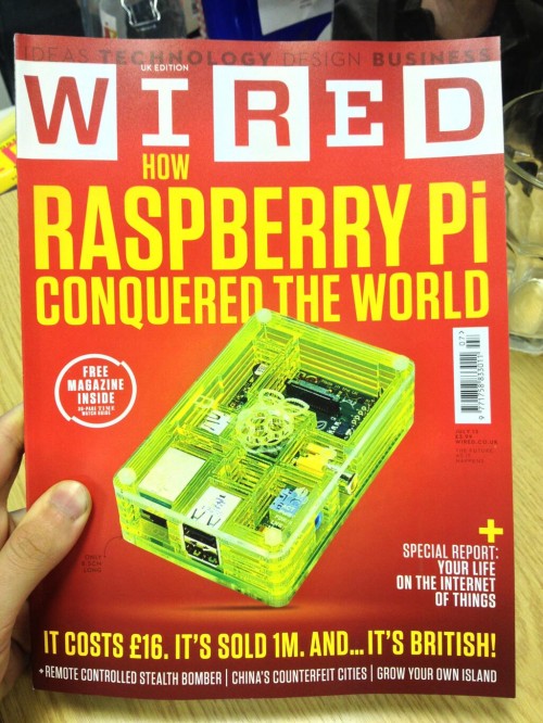 Wired UK - in shops on Thursday - Raspberry Pi