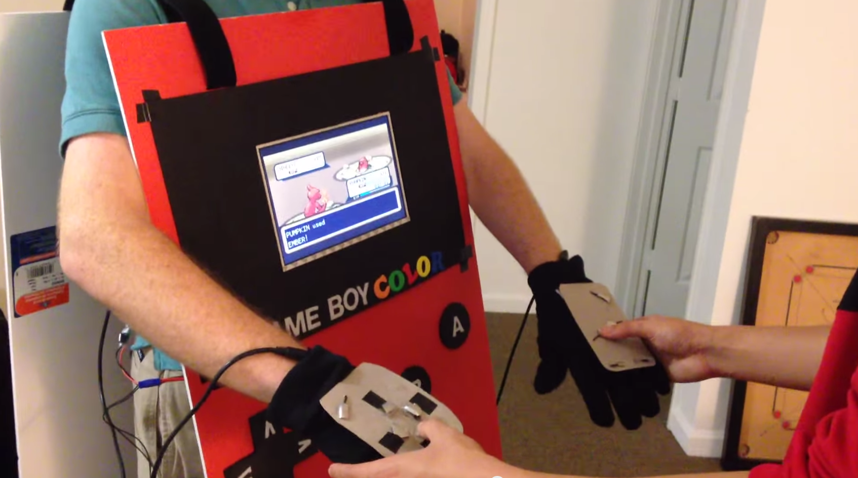 Gameboy Halloween costume - Raspberry Pi Gameboy Halloween costume - Raspberry Pi