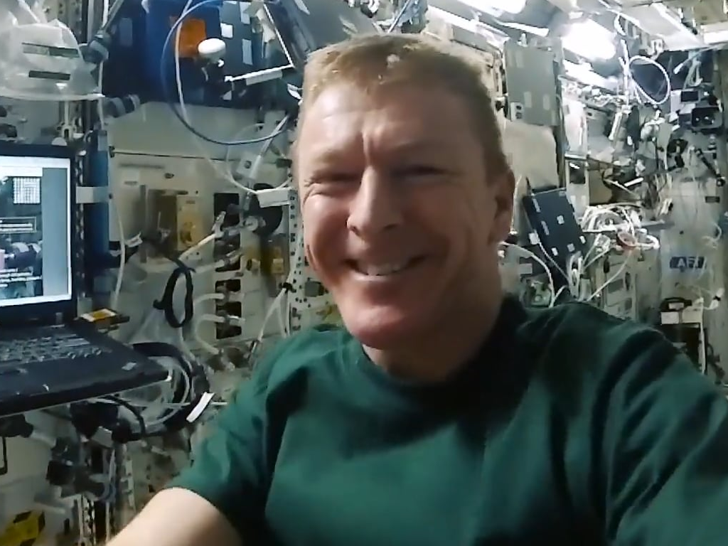Astro Pi Coding Challenges A Message From Tim Peake Raspberry Pi 