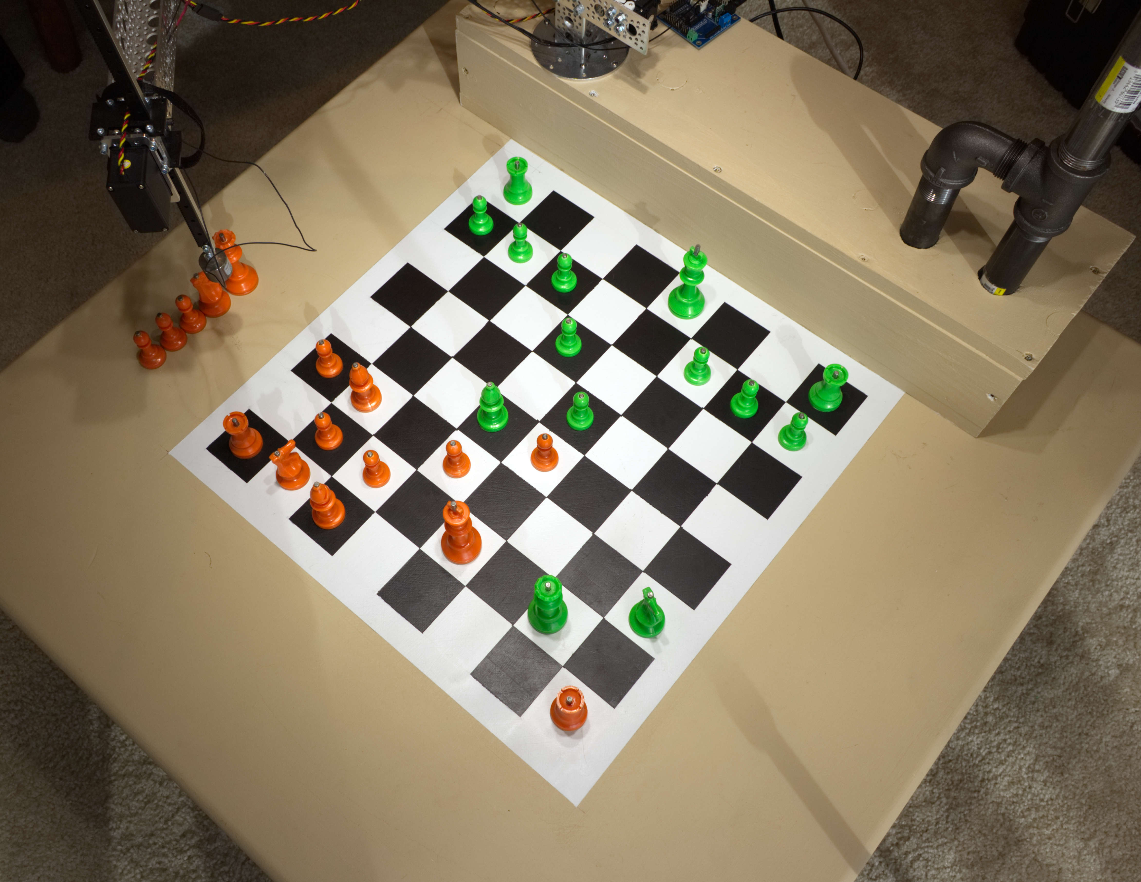Raspberry Turk A Chess Playing Robot Raspberry Pi